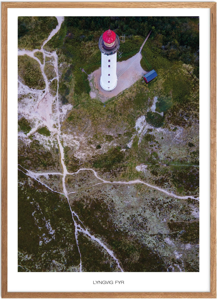 Plakat Lyngvig Fyr— Plakatsnedkeren