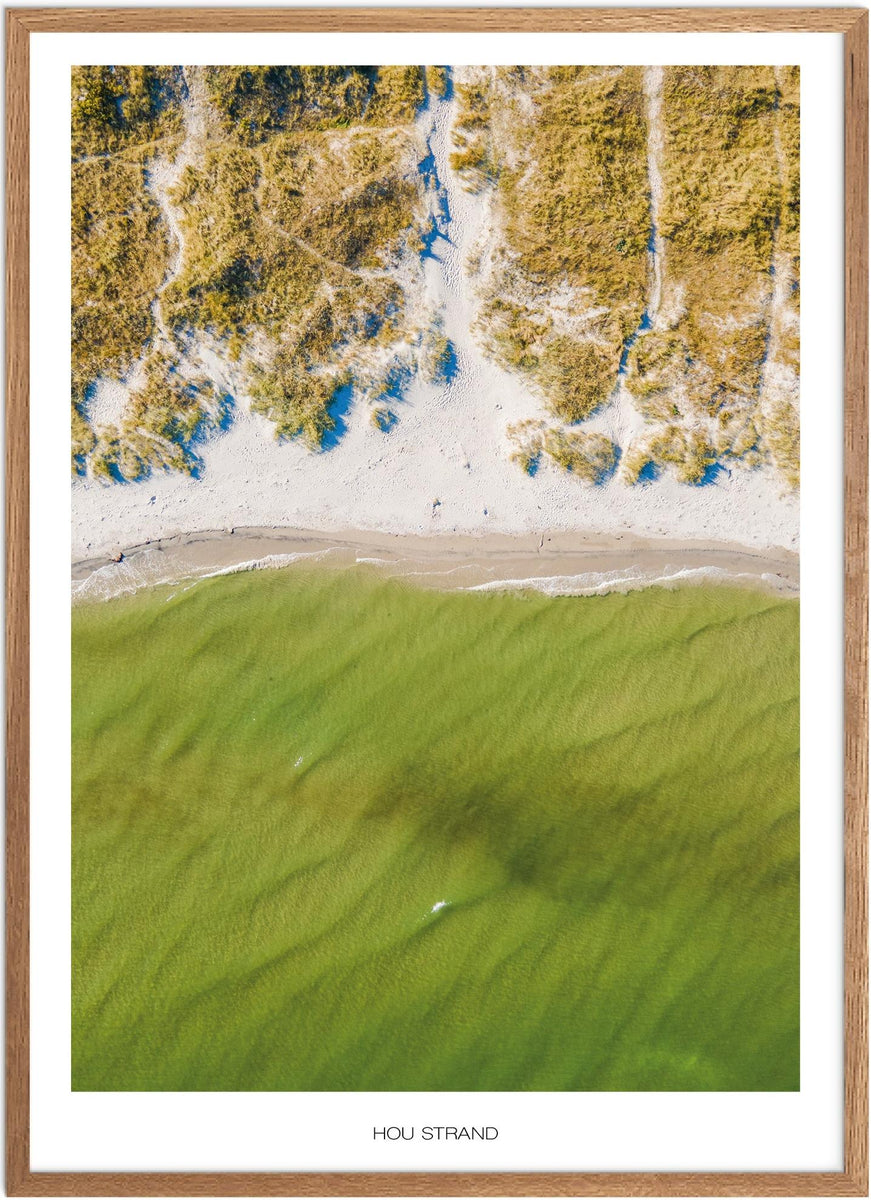 Plakat Hou Strand— Plakatsnedkeren